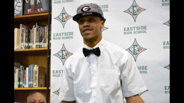 Eastside's Eric Stokes inks with UGA, 17 student athletes sign on ...
