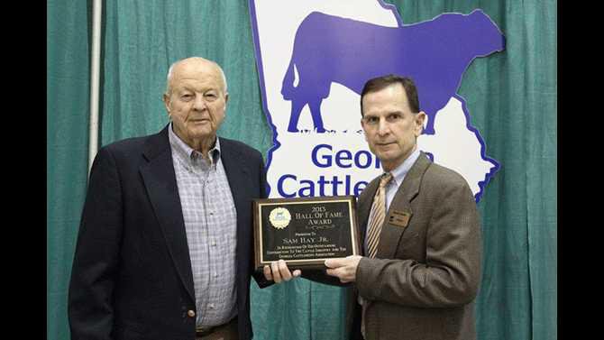 Sam B. Hay, Jr. into GCA Hall of Fame - The Covington News
