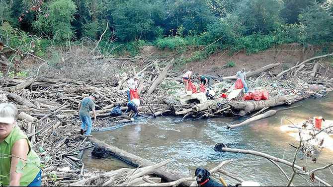 March cleanup to clear log jam for water trail - The Covington News