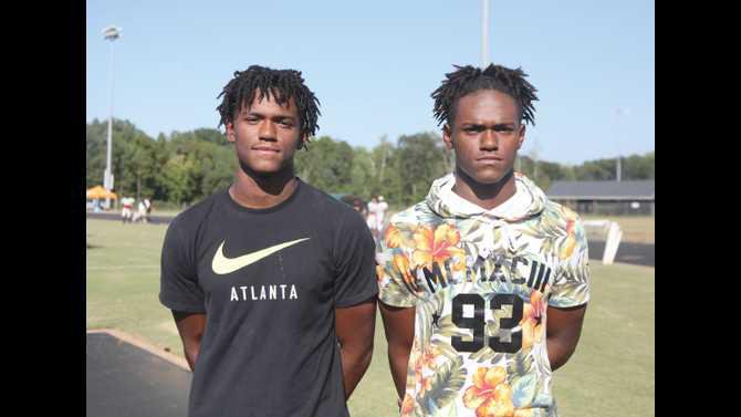 Seeing double: Twin football players excel at Alcovy - The Covington News