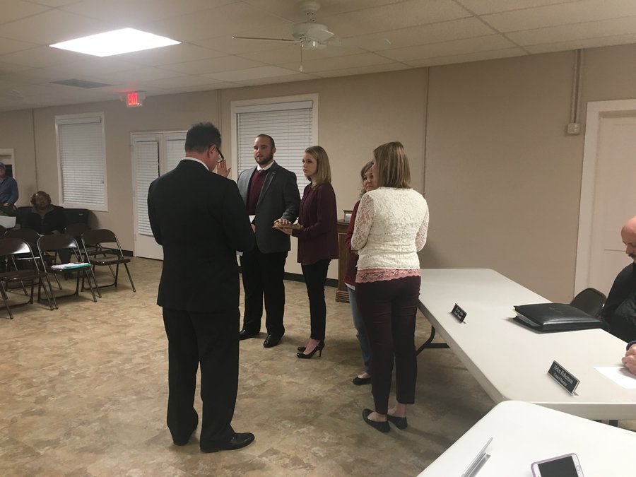 Mansfield swears in new councilmembers - The Covington News