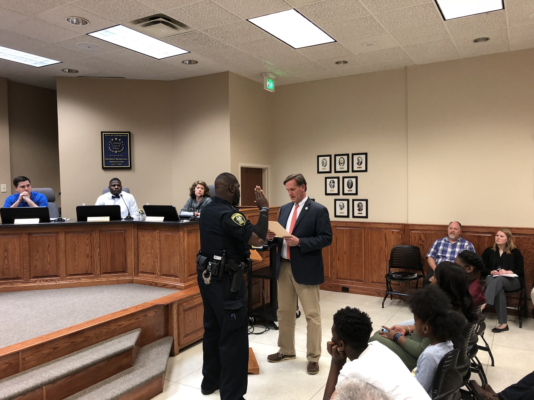 Covington welcomes newest officer - The Covington News