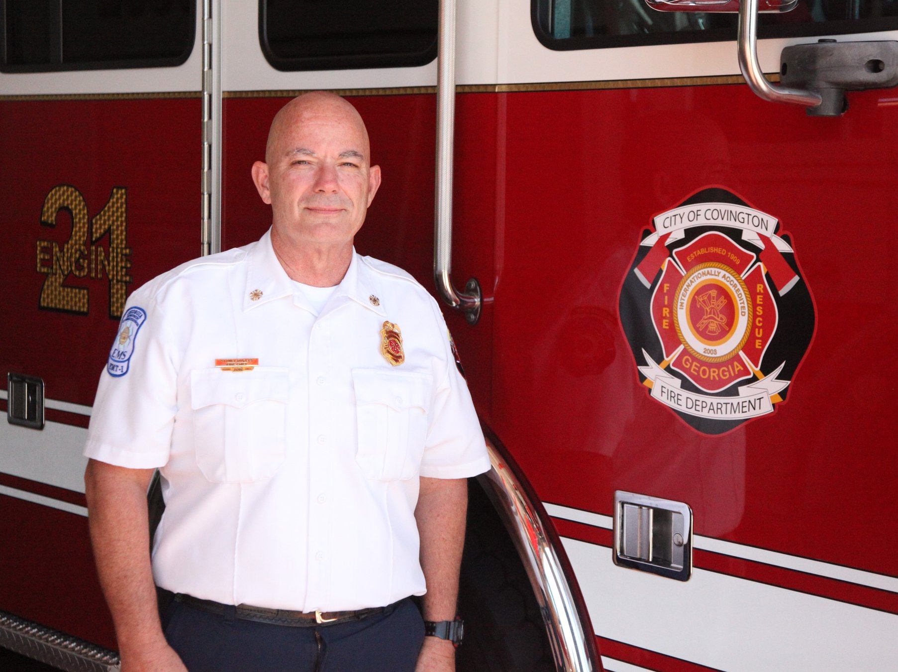 Covington fire chief stepping down - The Covington News