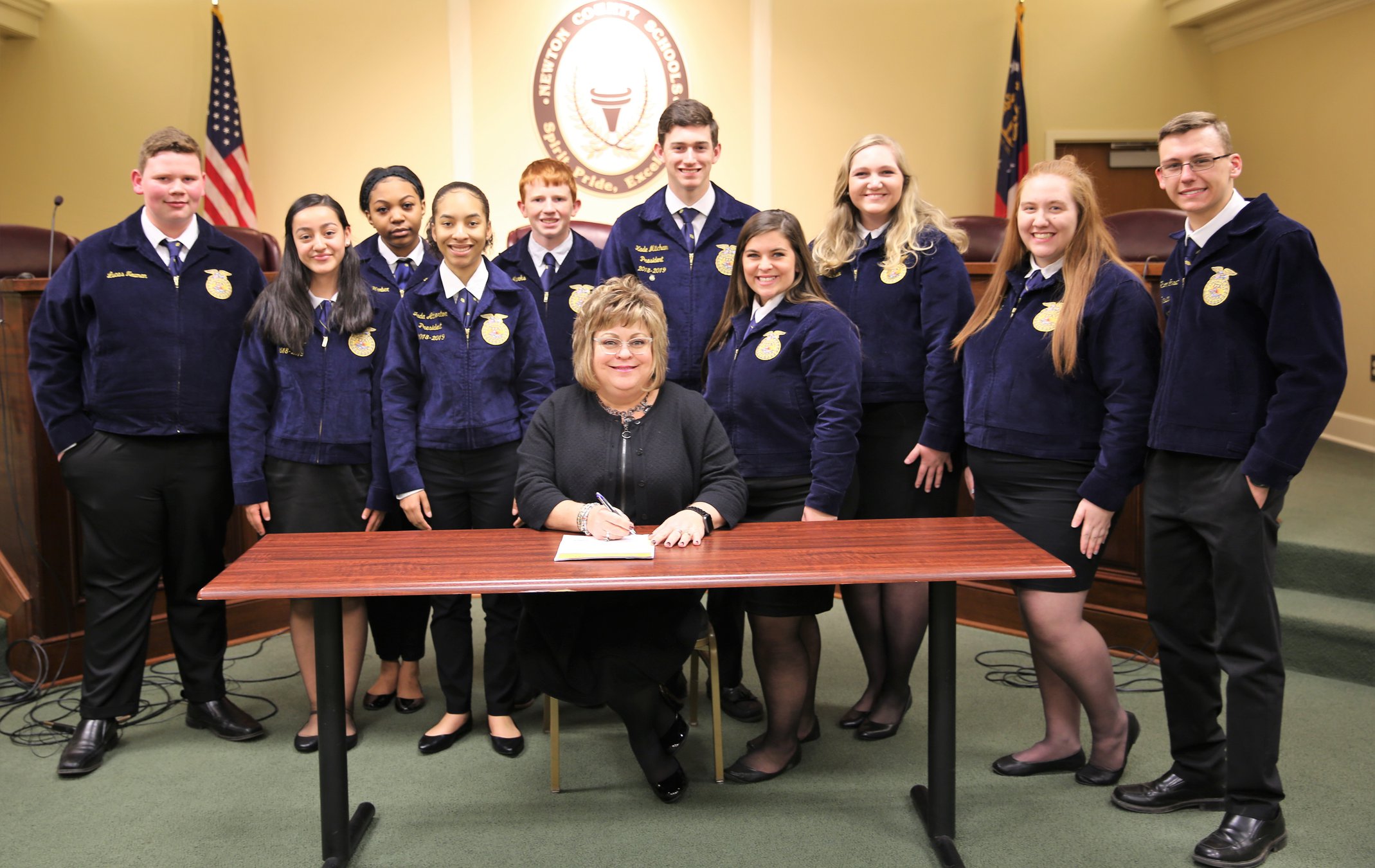 NCSS celebrating 2019 FFA week - The Covington News