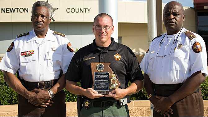 NCSO Sgt. wins Instructor of Year award - The Covington News