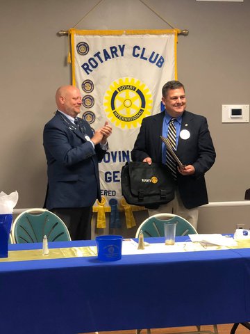 Rotary Club of Covington swears in new board, honors outstanding ...