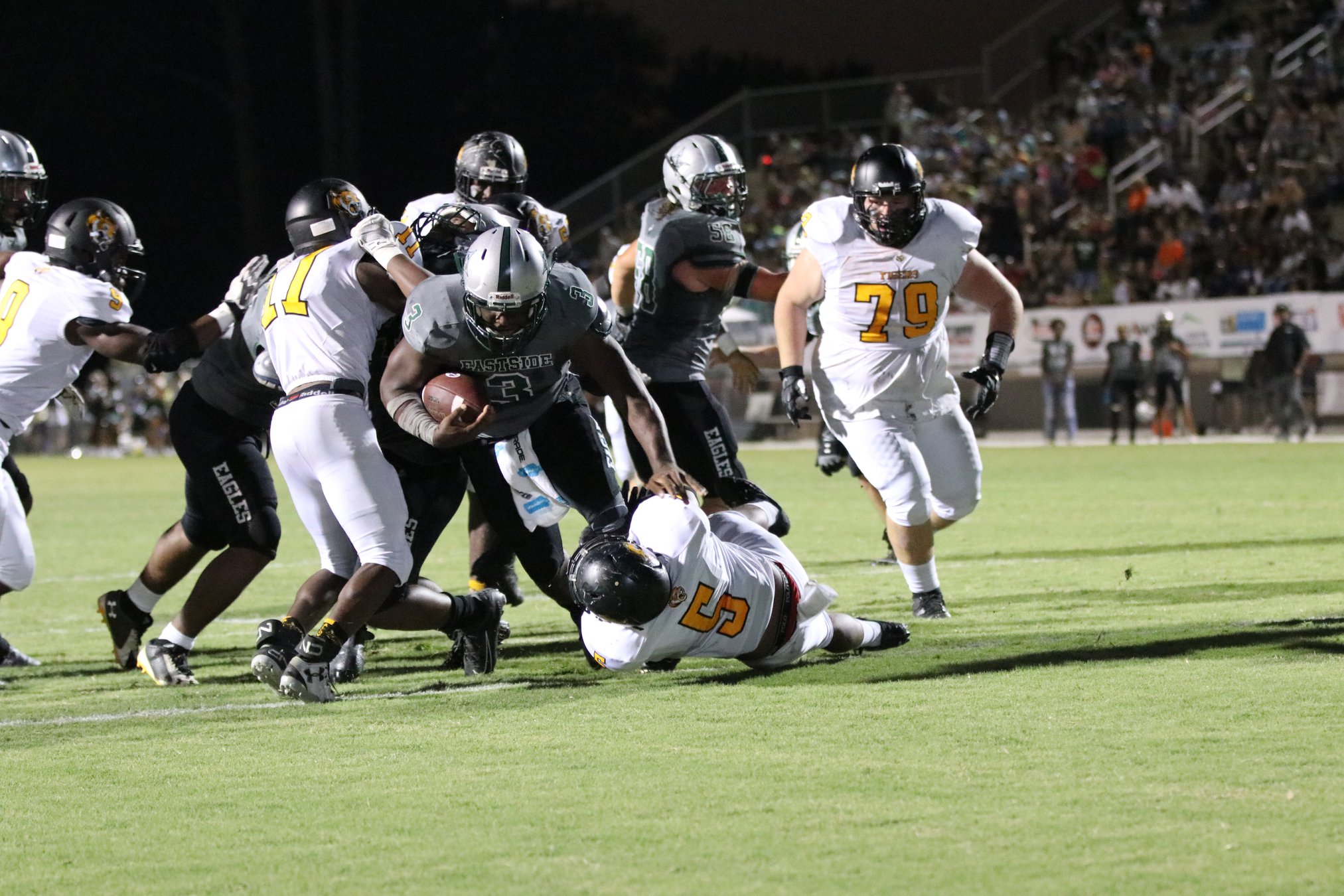 FOOTBALL: Eastside Eagles special teams shines in first win of the ...