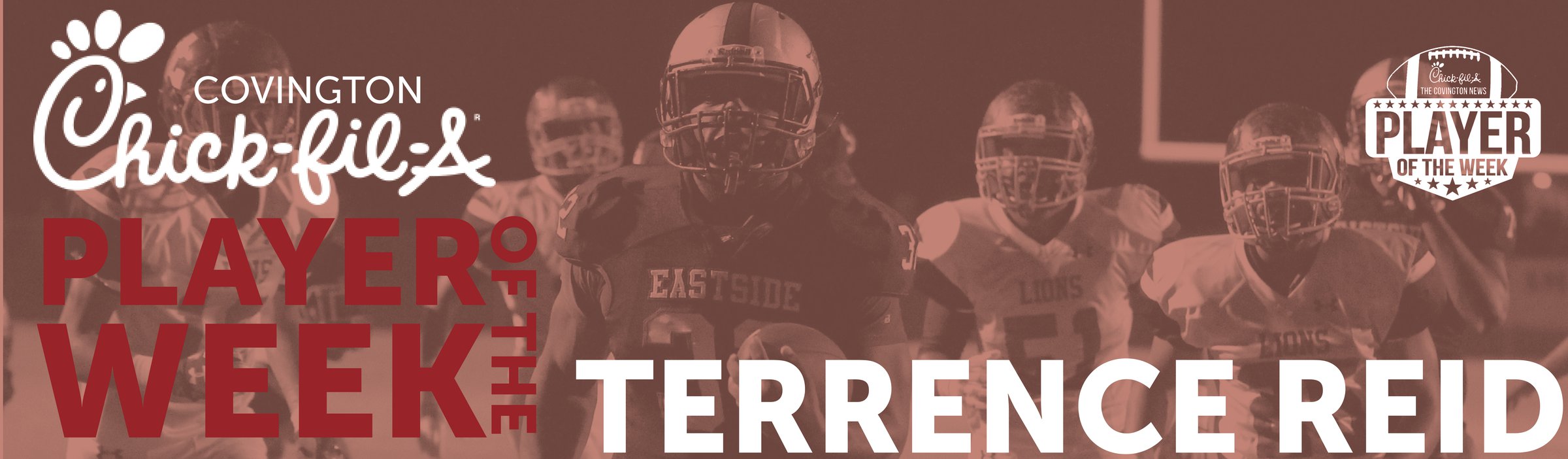 Chick-fil-A Covington Player of the Week: Terrence Reid - The Covington ...