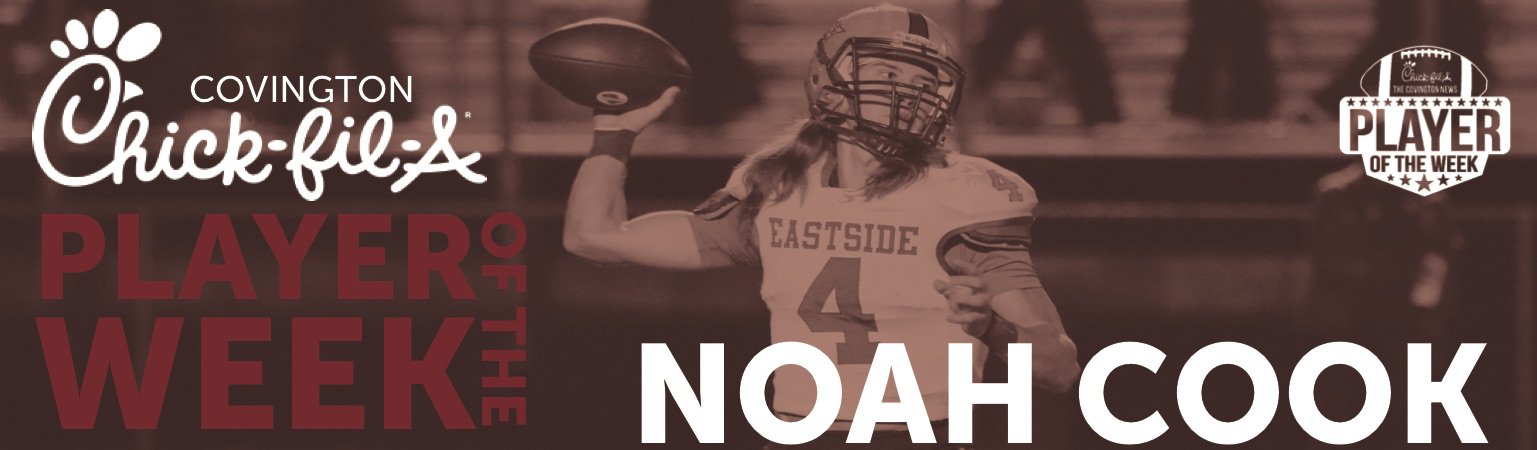 Chick-fil-A Covington player of the week: Noah Cook - The Covington News