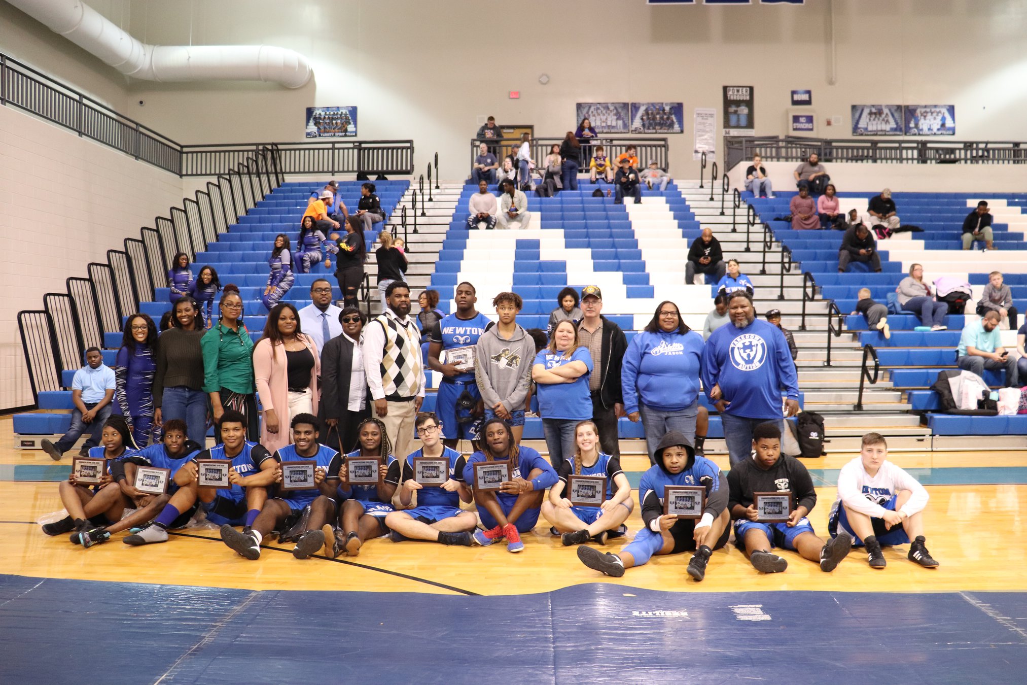 Newton Wrestling earn three senior night wins in preparation for area ...