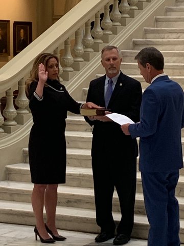 Zon sworn in as Superior Court judge - The Covington News