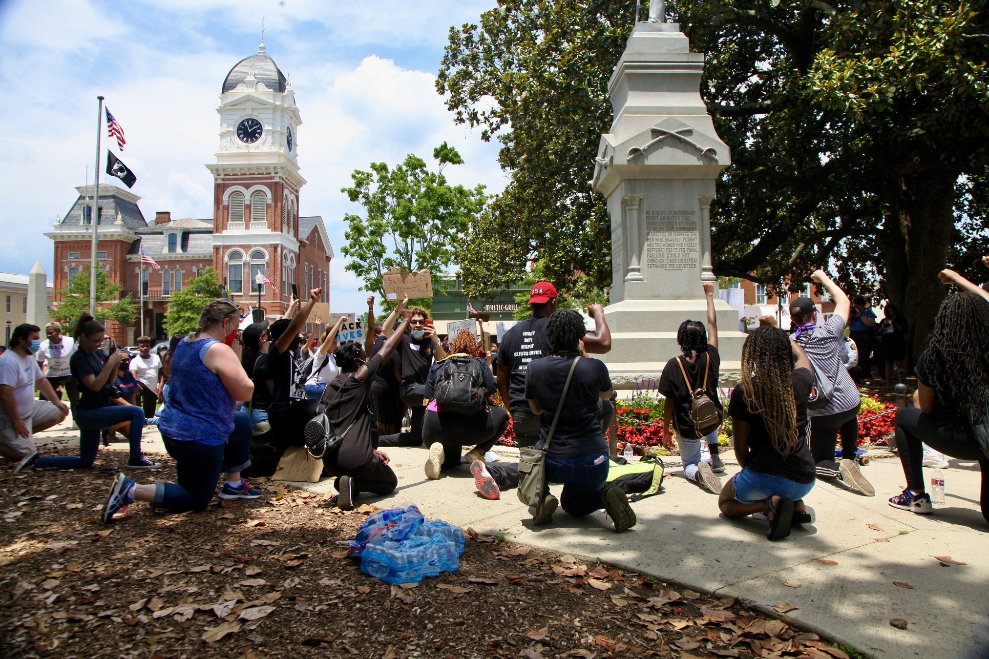 Voices for the Voiceless: Peaceful protest held on Covington Square ...