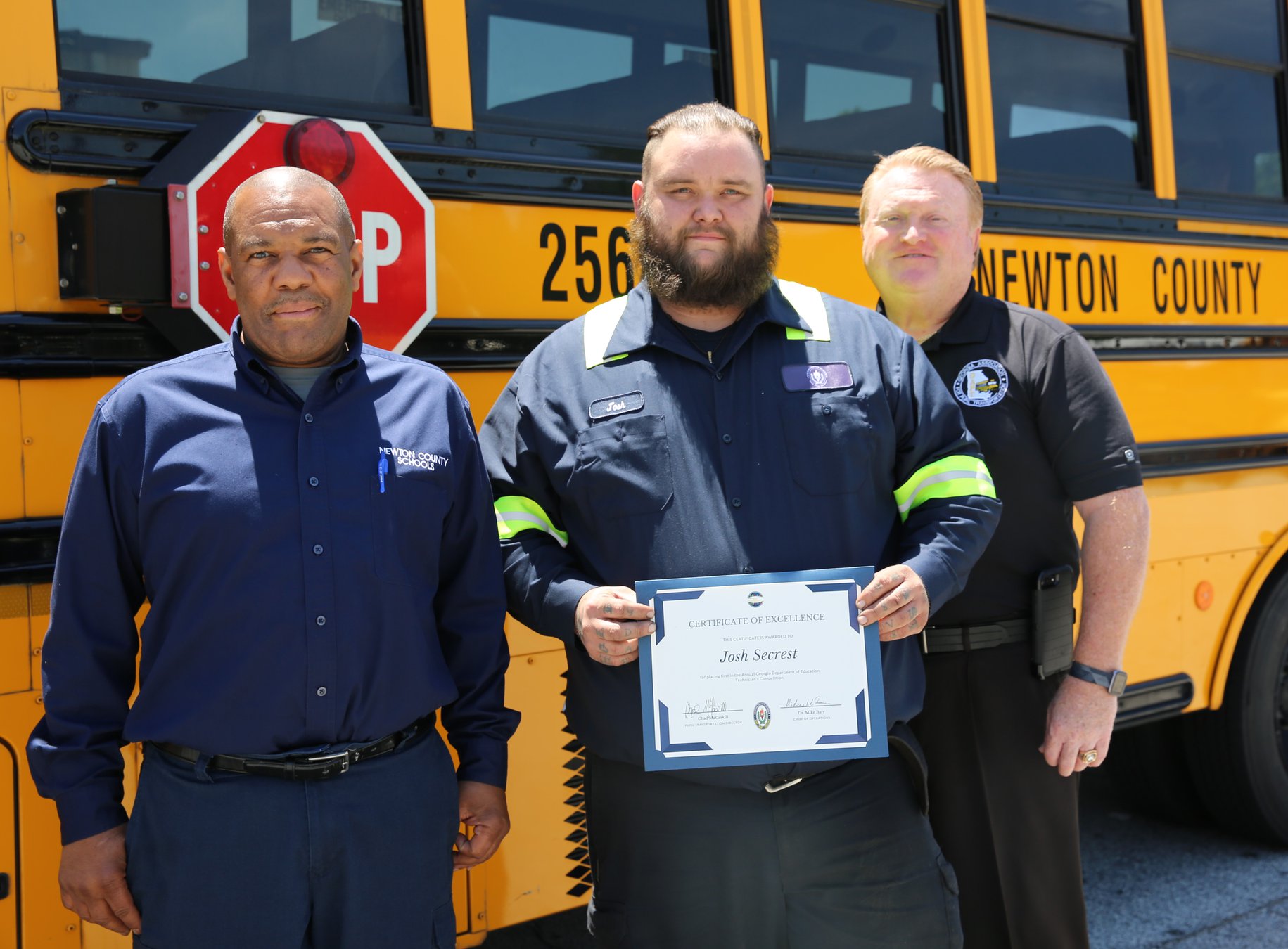 NCSS fleet technician wins regional skills competition - The Covington News