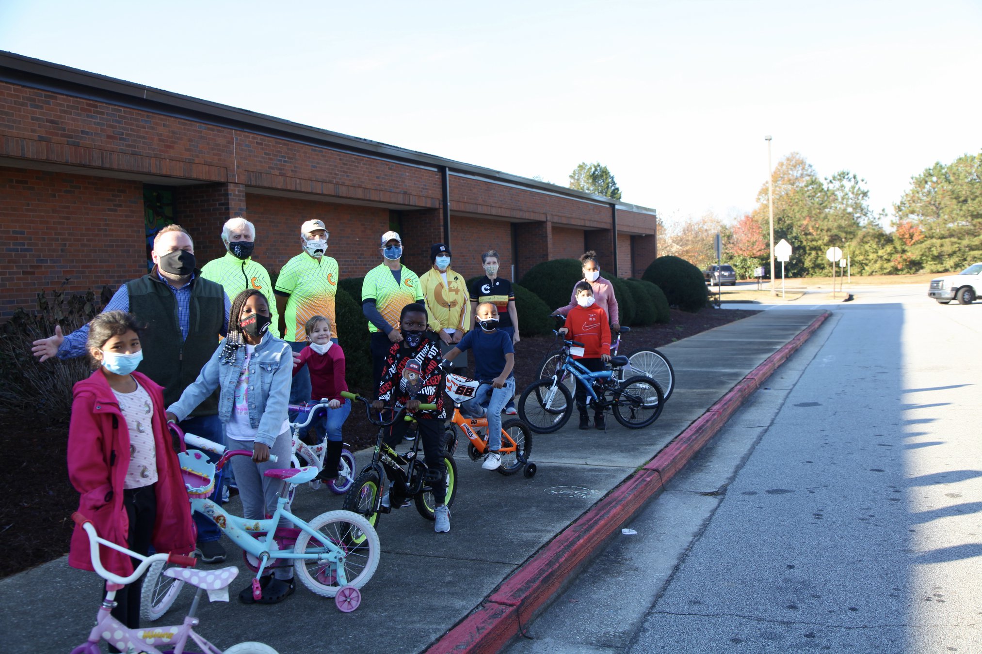 C4 Cycling donates bikes to Fairview Elementary - The Covington News