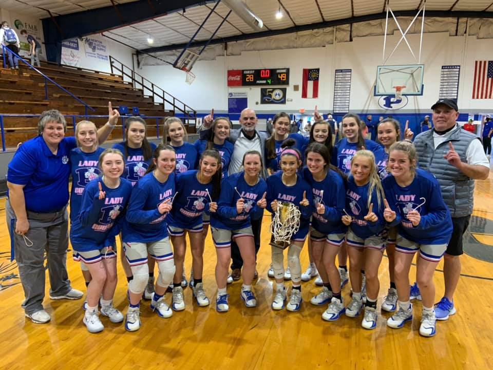 PREP HOOPS: Lady Cougars cruise way to second straight region title - The Covington News