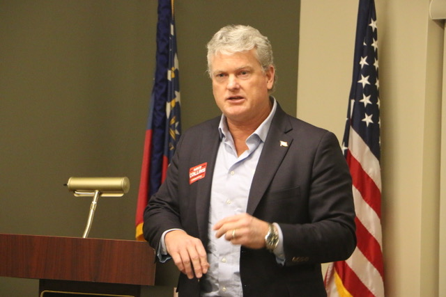 Collins, Curry make campaign stops in Newton - The Covington News