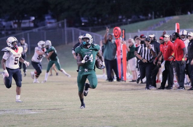 Eastside football begins region play with 34-14 win over Flowery Branch ...