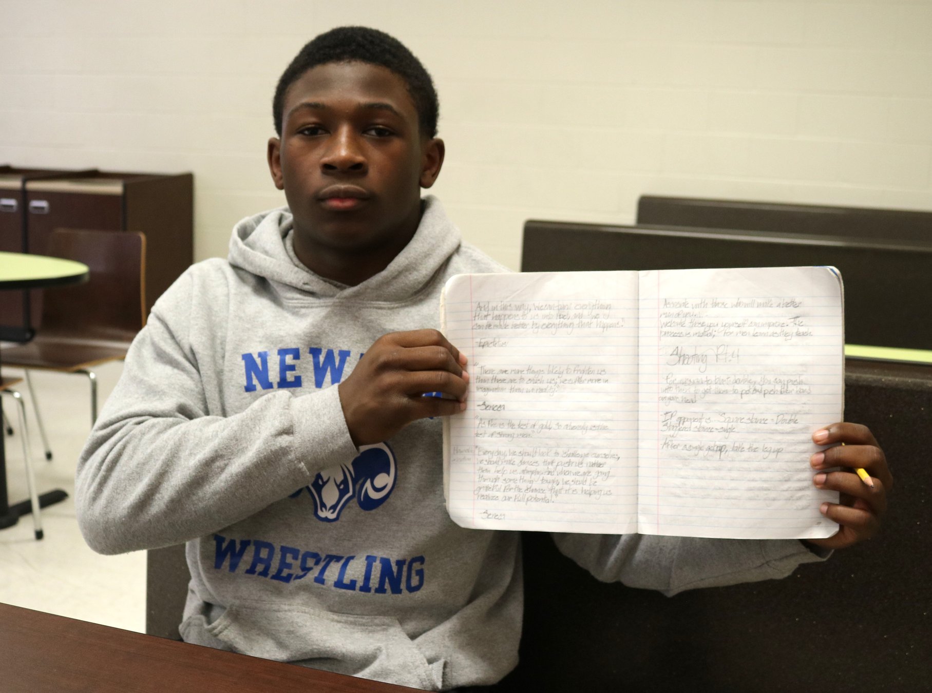 Malachi Riley becomes ‘stud’ent of the game for Newton Rams wrestling ...