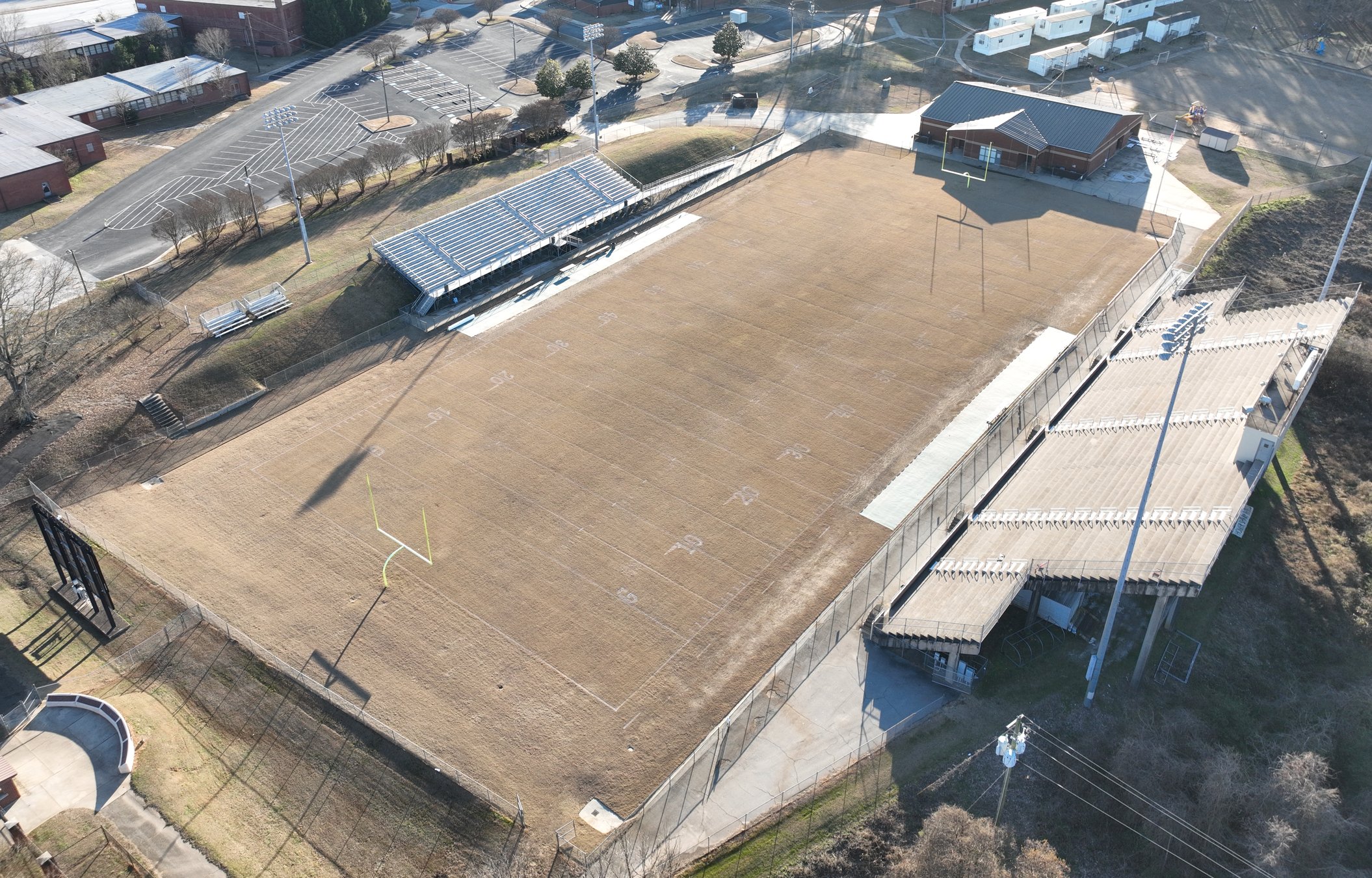 TURF TRANSITION: Groundbreaking for turf installation at Sharp Stadium ...