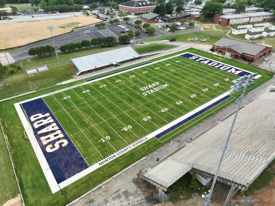 Sports Turf Company Completes Renovations at Homer Sharp Stadium Field ...