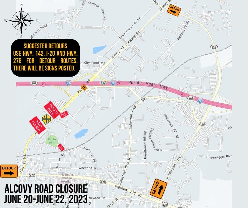 Upcoming road closure in Newton County - The Covington News