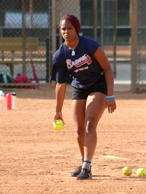 Mariah Williams returns home to help lead Braves Clinic - The Covington ...