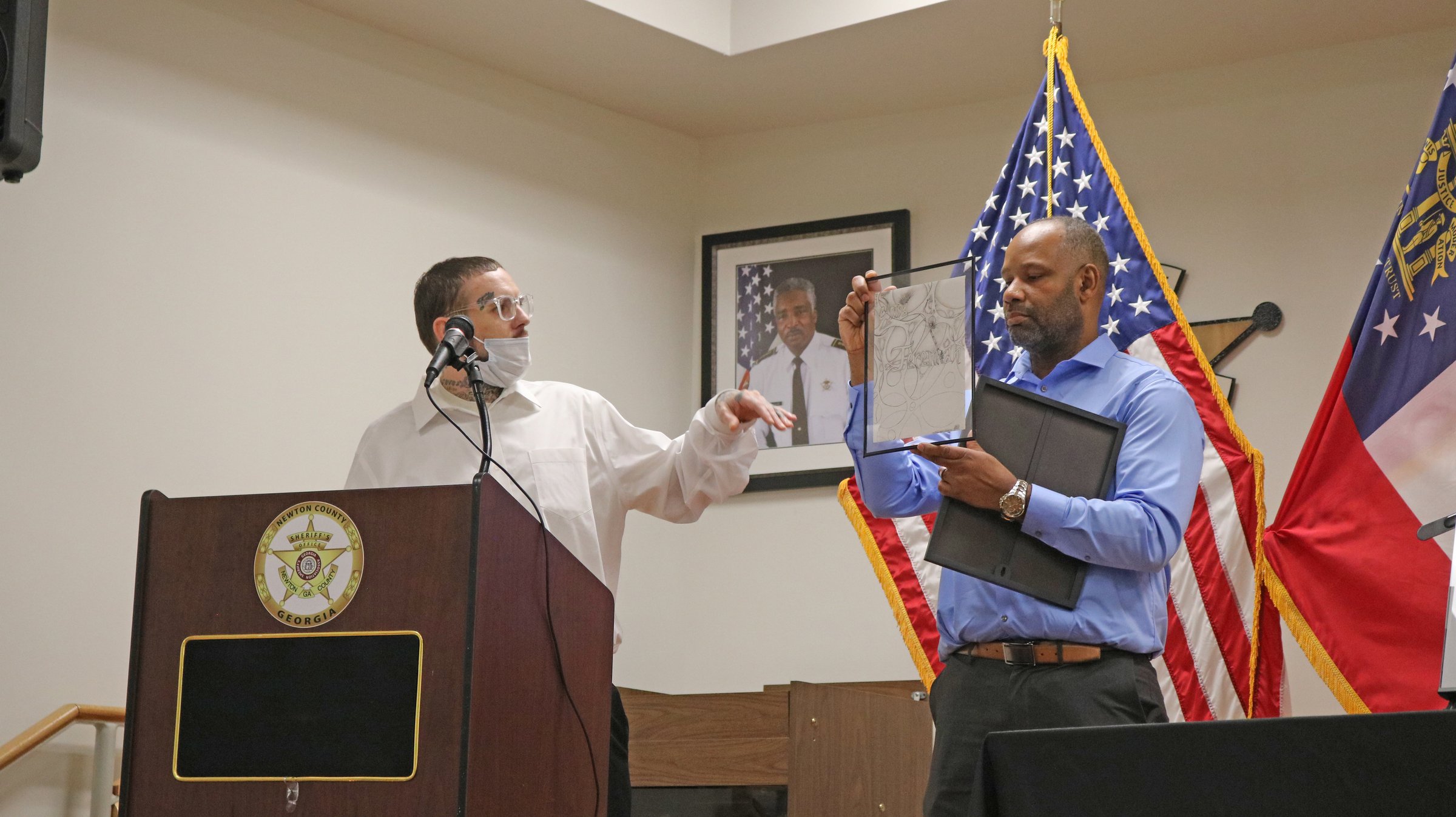 NCSO hosts 2nd annual art exhibit - The Covington News