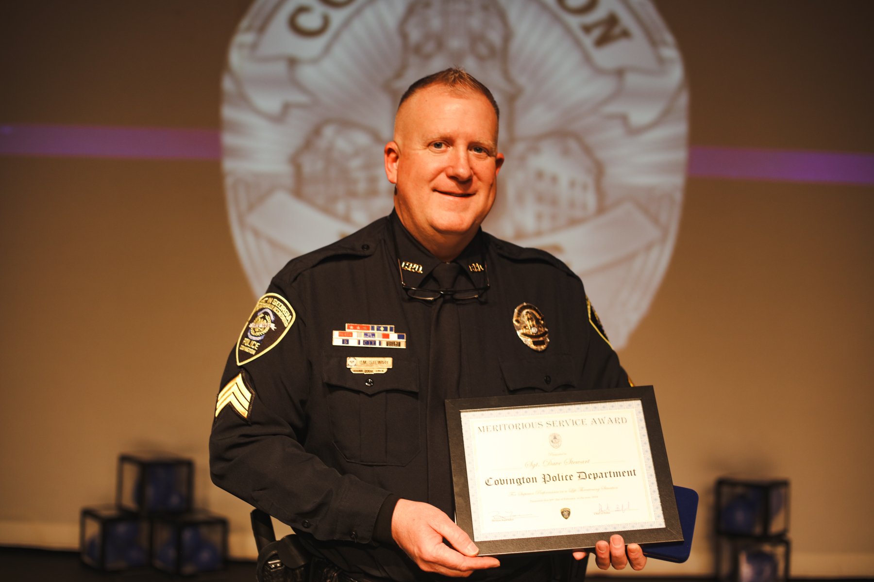 Individuals receive Meritorious Service awards from Covington Police ...