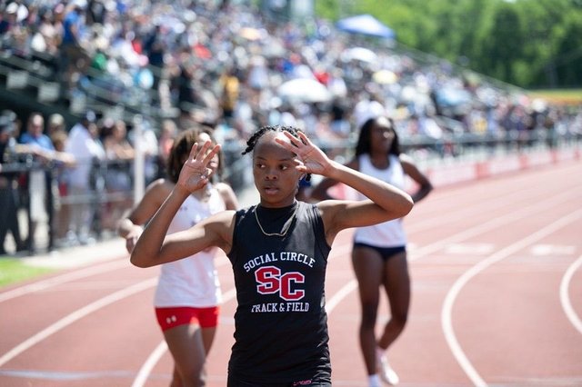Jada Hyman delivers again, wins third straight state title - The ...