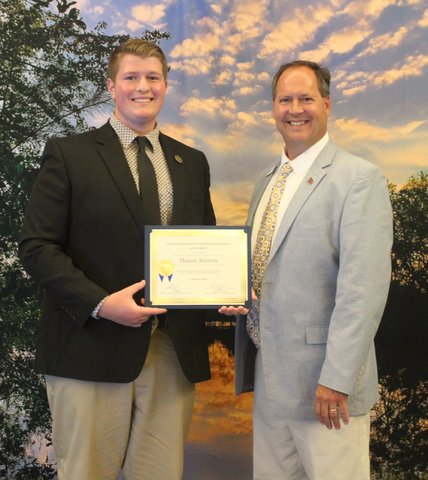 Eastside alumni Mason Sorrow honored as GACD Scholarship Recipient ...