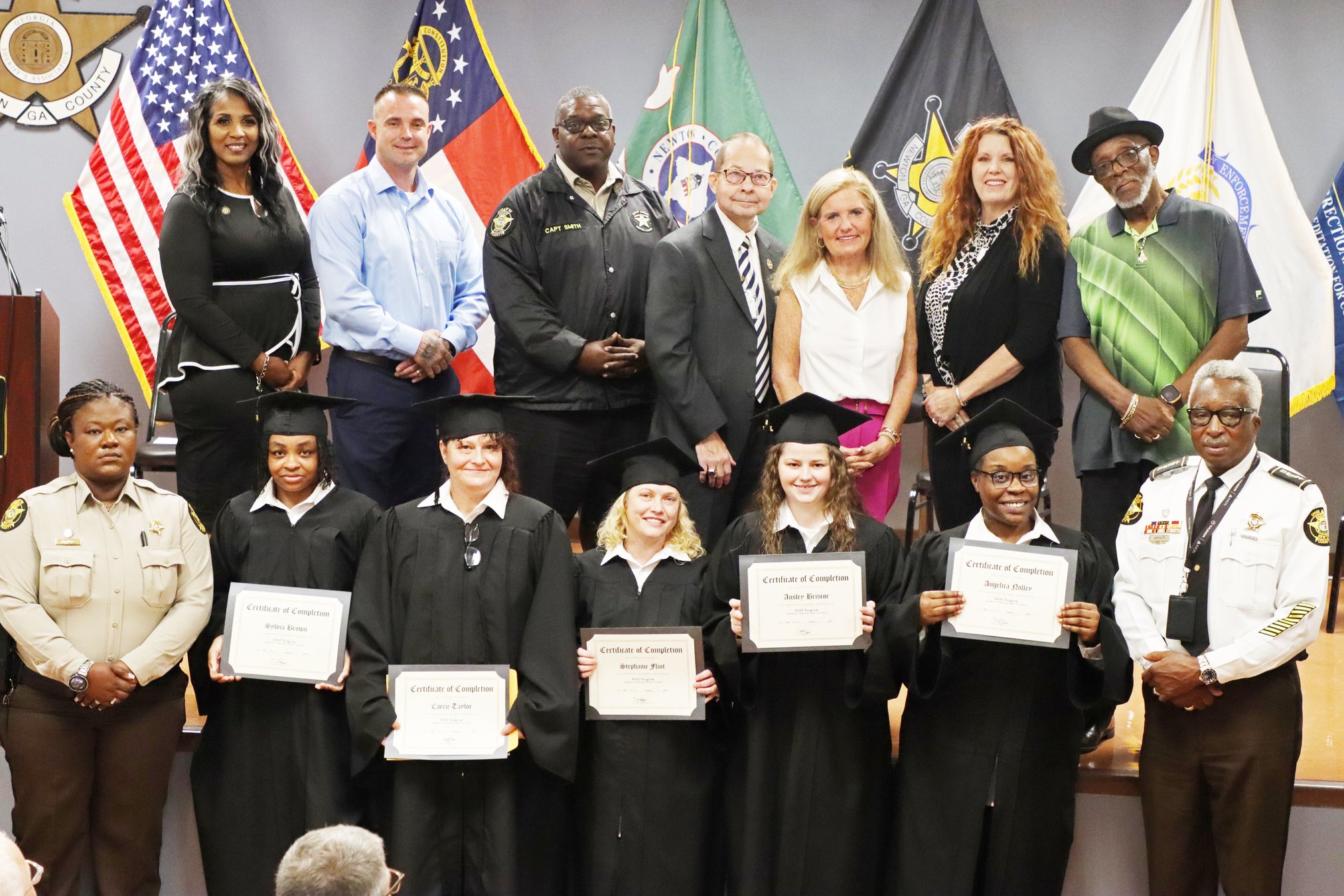 Newton County Sheriff’s Office hosts graduation ceremony for RSAT and ...