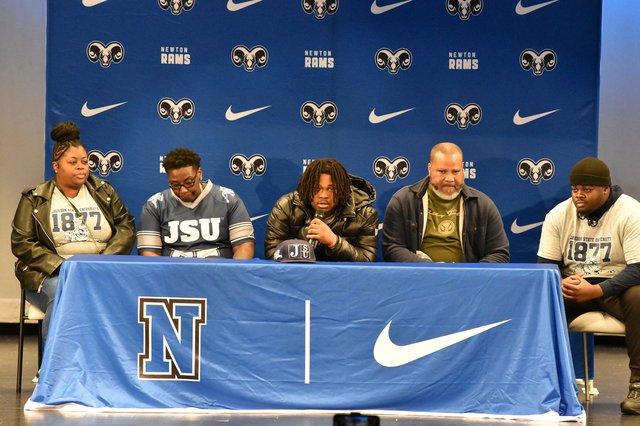 Patterson signs to play football at Jackson State - The Covington News