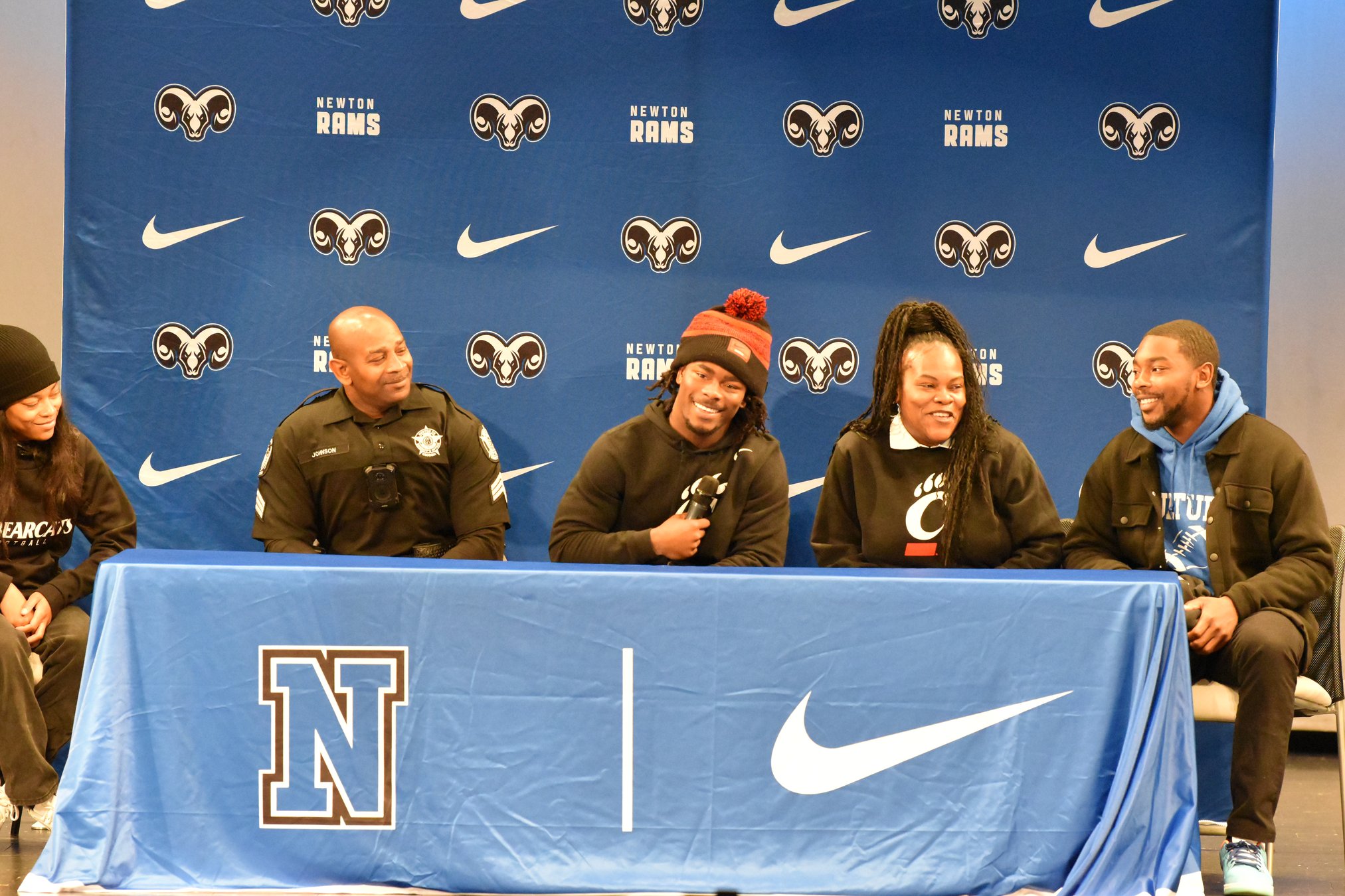 Johnson caps historic Newton career with Cincinnati signing - The Covington News