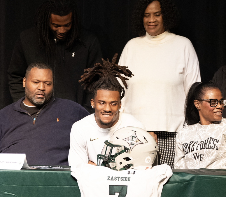 Benson signs early to play football for Wake Forest - The Covington News