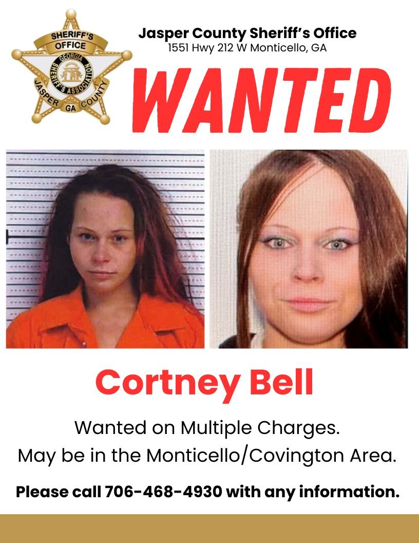 Cortney Bell wanted on ‘drug charges’ - The Covington News