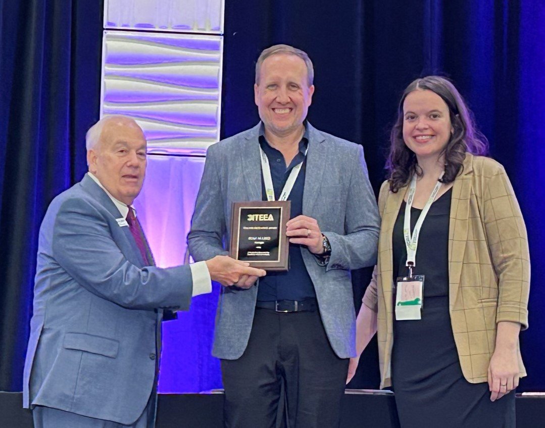 Ryan Allred honored with award for Excellence in Technology and Engineering Education at NCCA ...