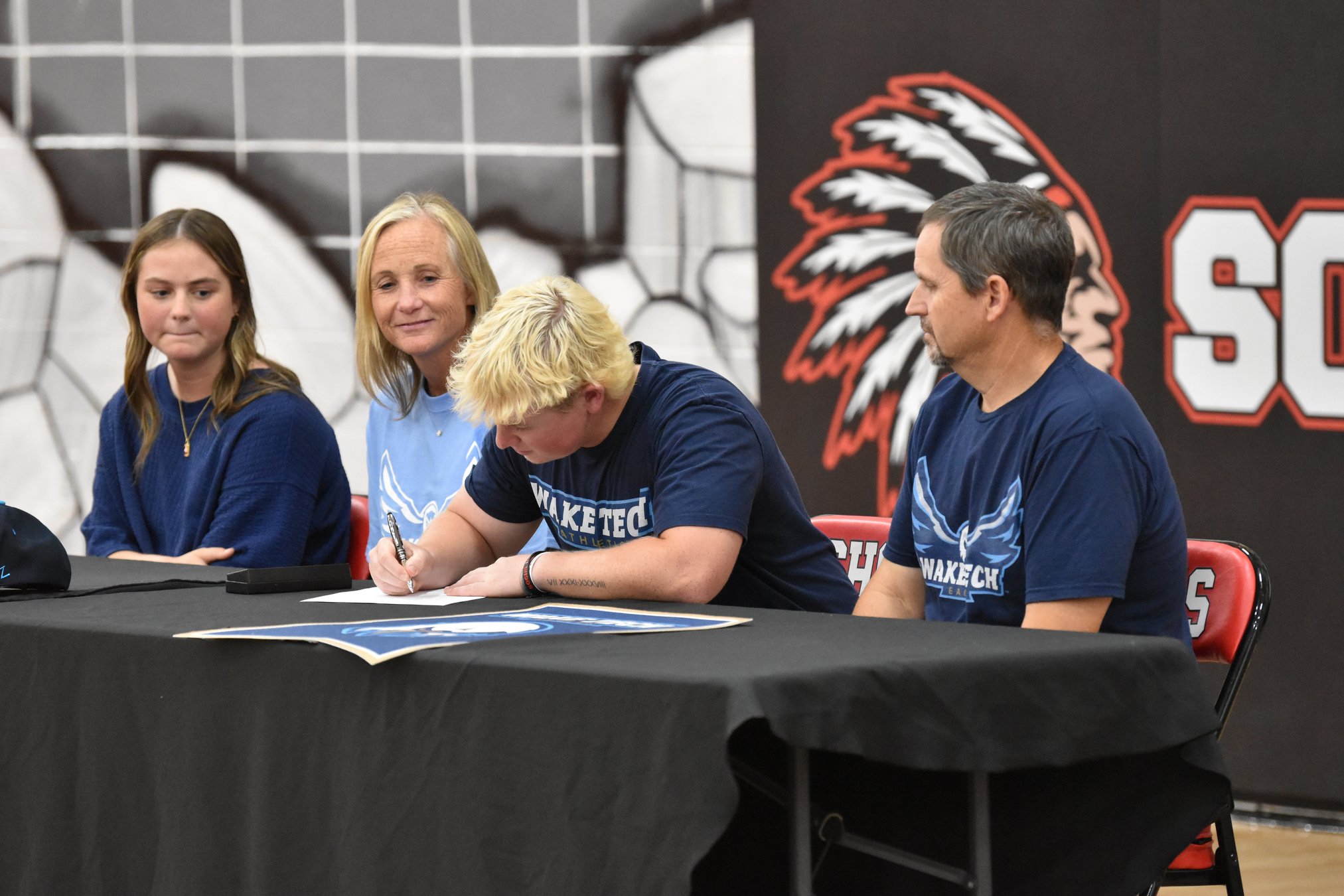 Richardson signs to Wake Tech after strong senior season for Social ...