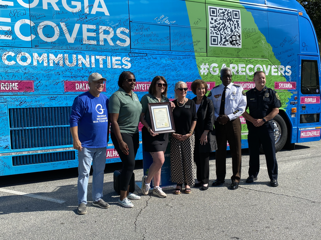 Georgia Recovers Bus Tour makes Covington stop - The Covington News