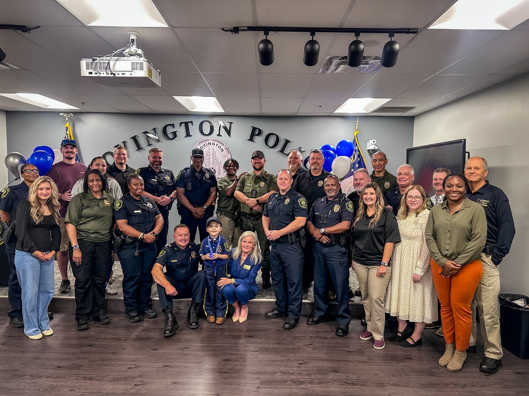Covington Police Department swears in Officer Henry Taylor - The ...
