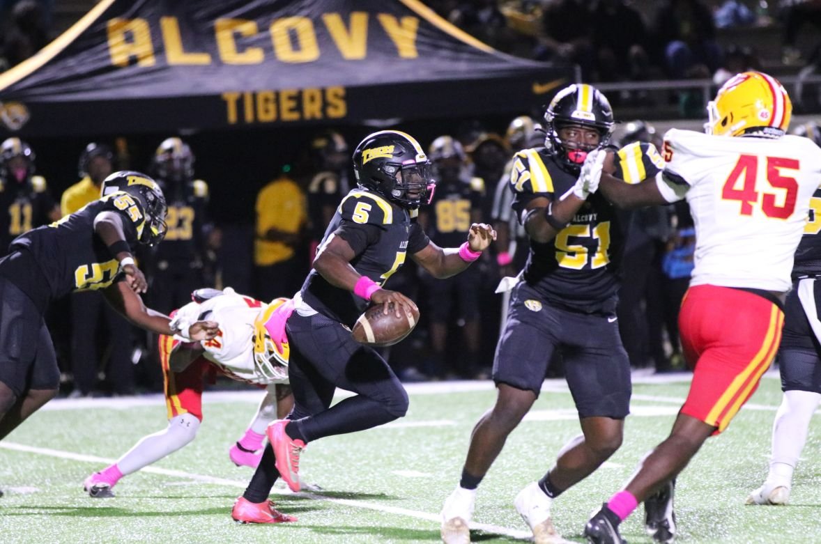 Alcovy outmatched in tough 48-14 senior night loss to Clarke Central ...