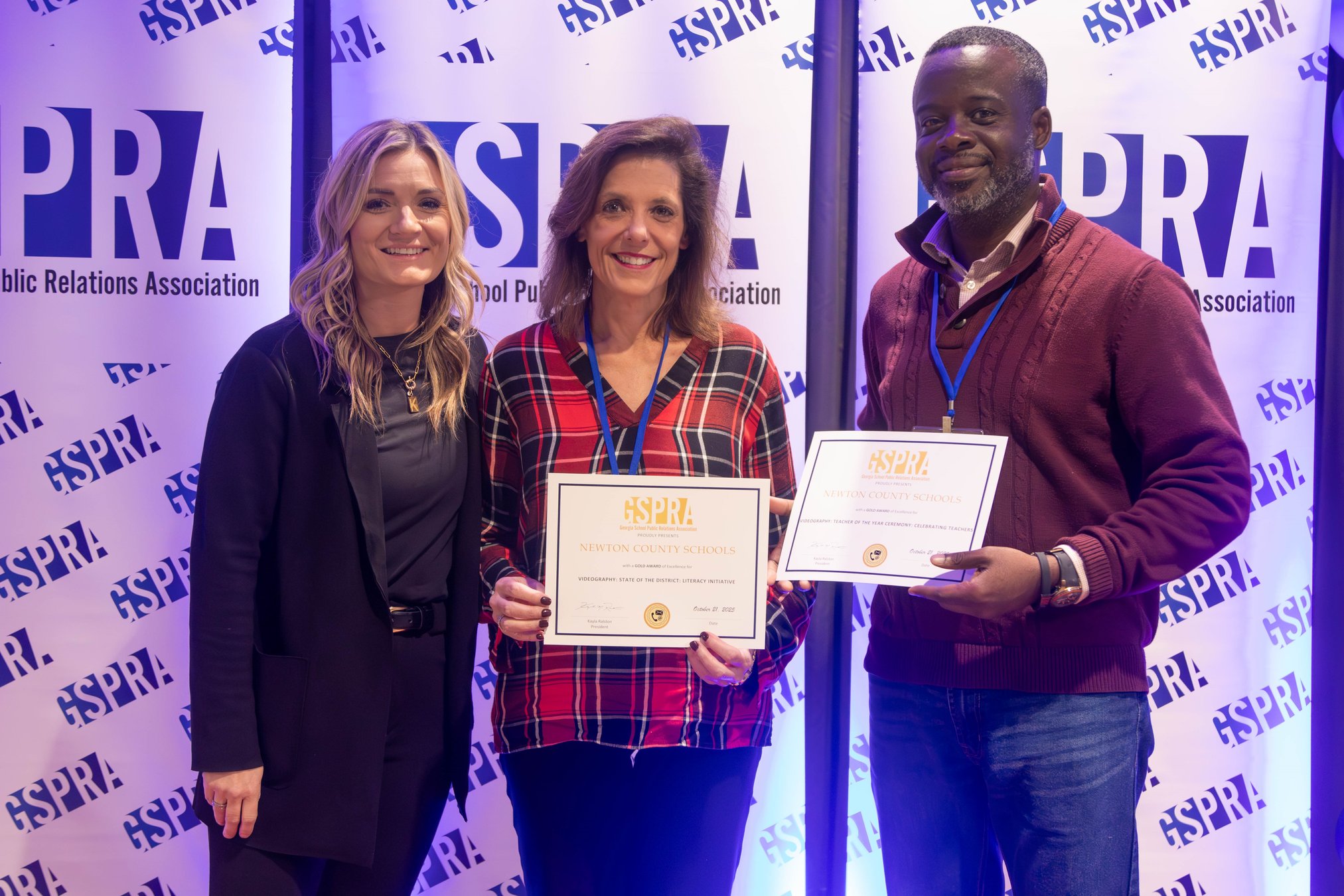 Newton County Schools Communications Team earns 16 state awards for excellence in school public ...