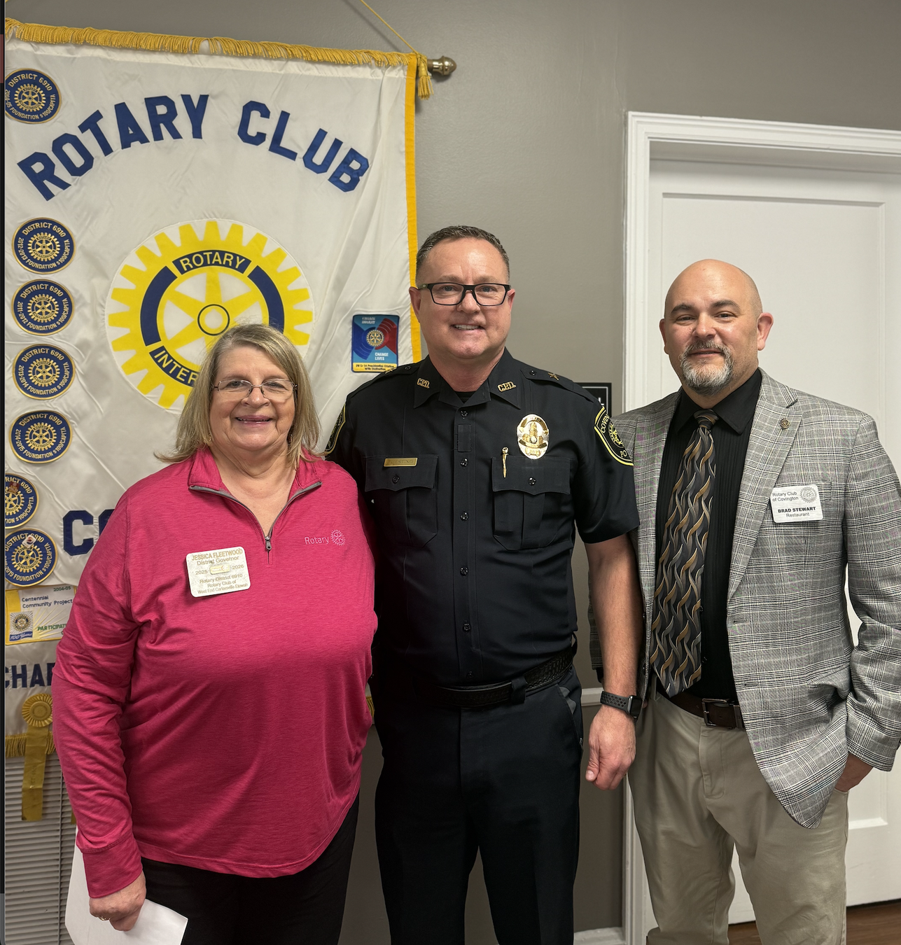 Covington police chief joins civics club - The Covington News